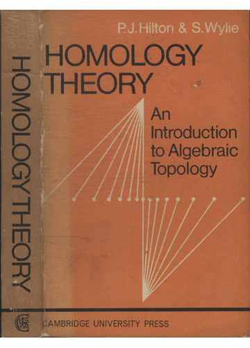 Sebo do Messias Livro - Homology Theory
