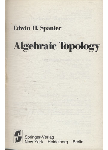 Sebo do Messias Livro - Algebraic Topology