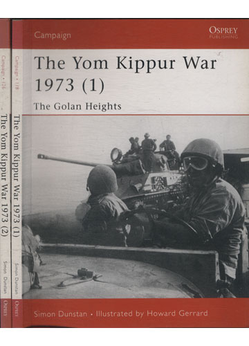 Sebo do Messias Livro - The Yom Kippur War 1973 - 2 Volumes