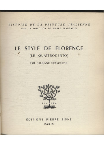 Sebo do Messias Livro - Le Style de Florence - Histoire Universelle de ...