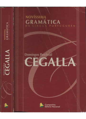 Sebo do Messias Livro - Novíssima Gramática da Língua Portuguesa