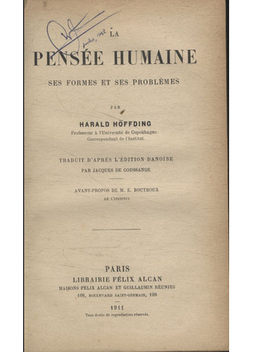 Sebo do Messias Livro - La Pensée Humaine