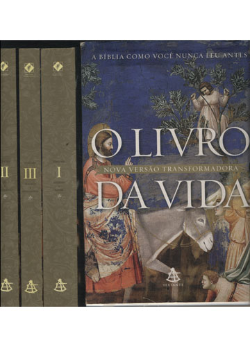 Sebo do Messias Livro - O Livro da Vida - 3 Volumes + Caixa