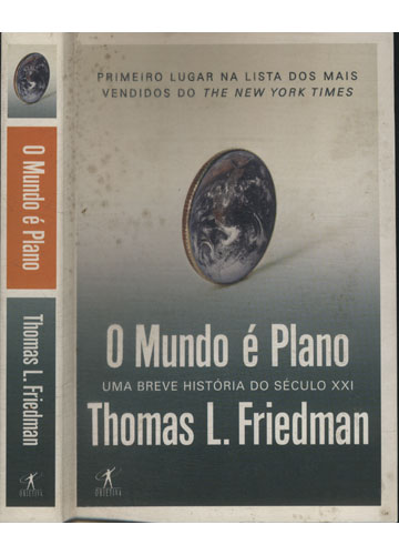 Sebo do Messias Livro - O Mundo é Plano