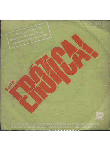 Sebo do Messias LP - Super Erótica *Compacto*