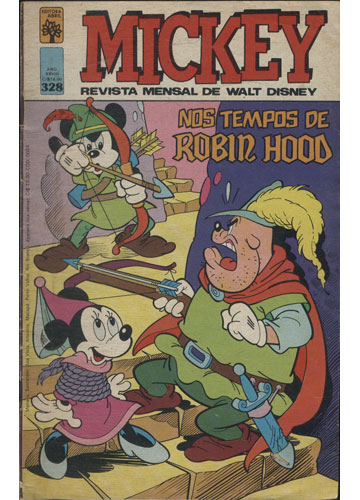 Sebo do Messias Gibi - Mickey - Nº.328 - Nos Tempos de Robin Hood