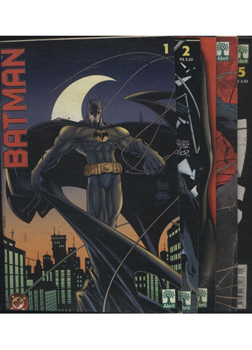 Sebo do Messias Gibi - Batman - Coleção Completa - 5 Volumes