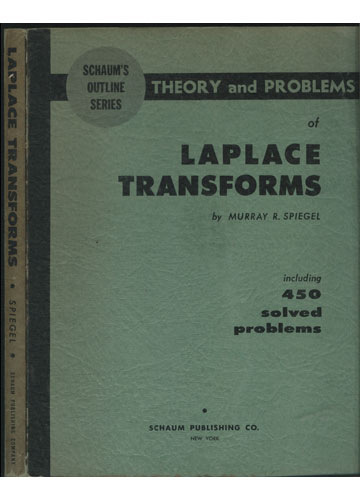 Sebo do Messias Livro - Laplace Transforms - Theory and Problems of ...