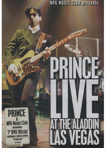 Sebo do Messias DVD - Prince Live At The Aladdin Las Vegas