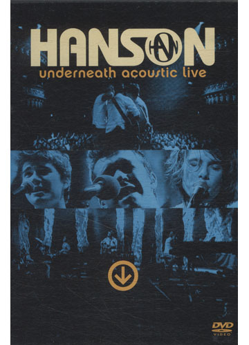 Sebo do Messias DVD - Hanson - Underneath Acoustic Live *Importado*