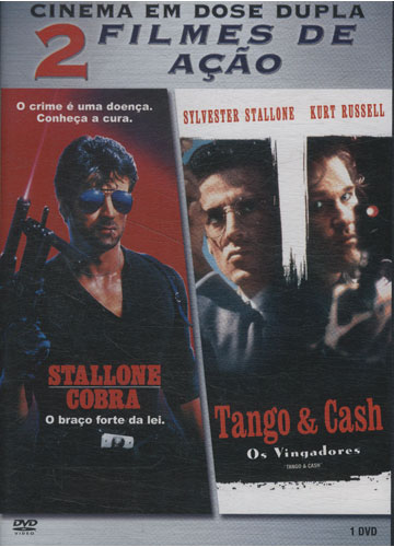 Sebo do Messias DVD - Stallone Cobra / Tango & Cash - Os Vingadores