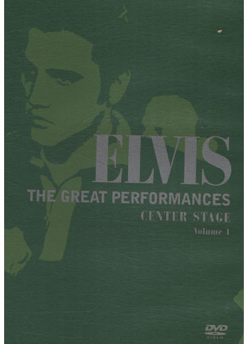 Sebo do Messias DVD - Elvis - The Great Performances - Center Stage - Vol.1