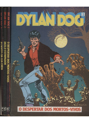 Sebo do Messias Gibi - Dylan Dog - 3 Primeiros Números - Com 2 Posters
