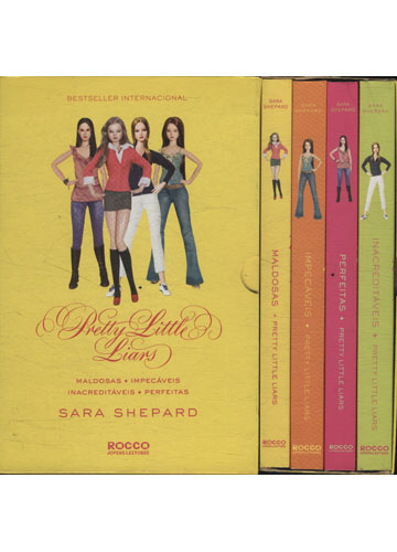Sebo do Messias Livro - Pretty Little Liars - 8 volumes - Box