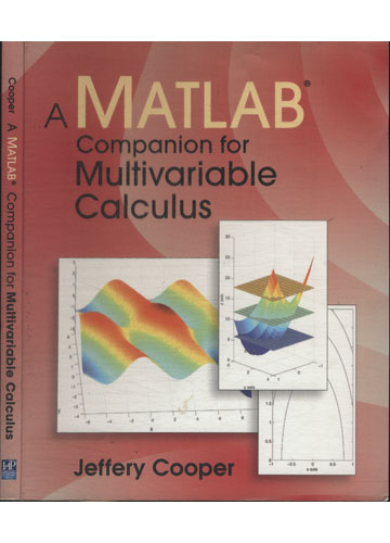 Sebo do Messias Livro - A Matlab Companion for Multivariable Calculus