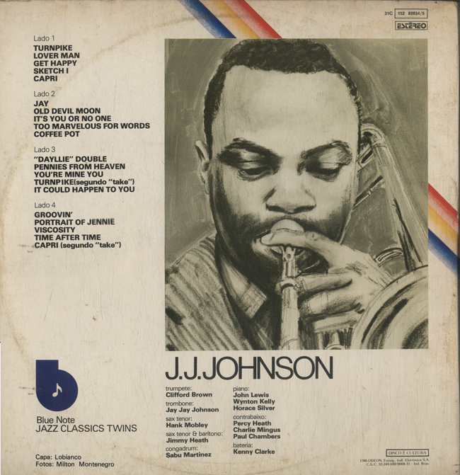 Sebo do Messias LP - J.J. Johnson - The Eminent - Blue Note Jazz ...