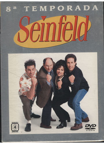 Sebo do Messias DVD - Seinfeld - 8ª Temporada *4 DVD's*