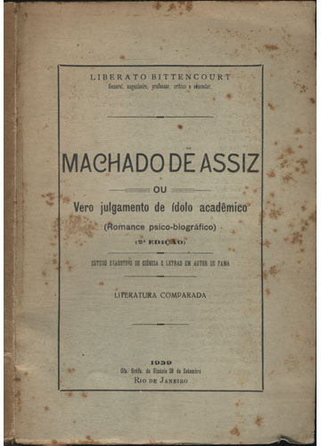 Sebo do Messias Livro - Machado de Assiz