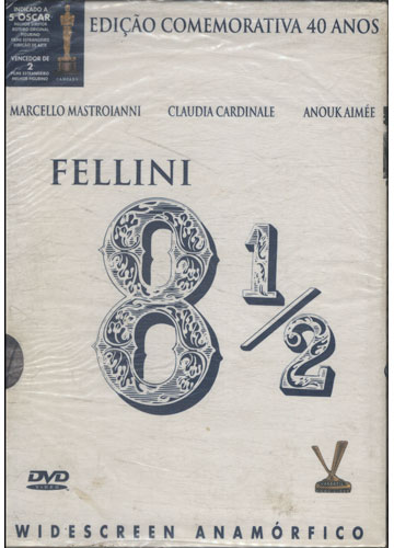 Sebo do Messias DVD - Fellini 8 1/2 - Edição Comemorativa 40 Anos *com ...