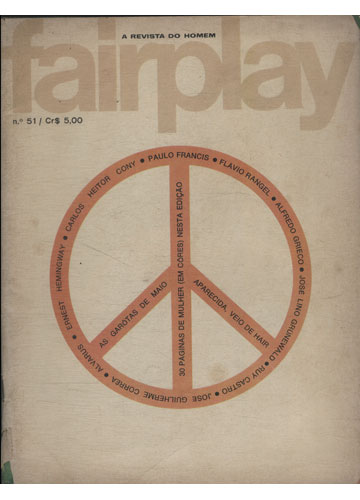 Sebo do Messias Revista - Fairplay - Ano 1971 - N°.51 - Sem Pôster