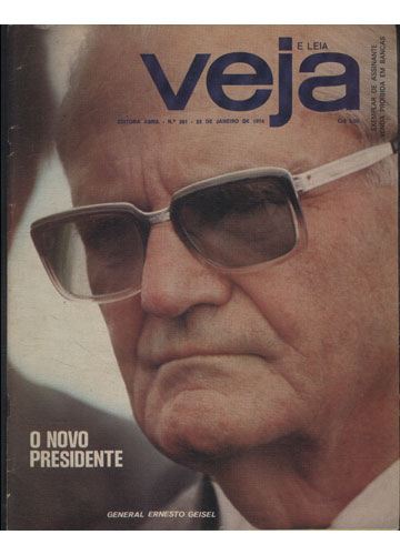 Sebo do Messias Revista - Veja - Ano 1974 - Nº.281 - O Novo Presidente ...
