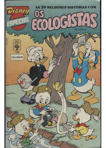 Sebo do Messias Gibi - Disney Especial - Nº. 133 - As 20 Melhores Histórias com os Ecologistas