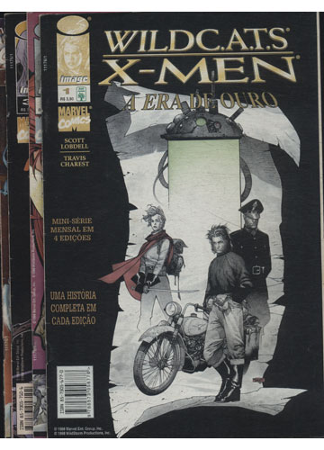 Sebo do Messias Gibi - Wildcats / X-Men - A Era de Ouro - Minissérie ...