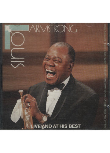 Sebo do Messias CD - Louis Armstrong - Live And At His Best *importado*
