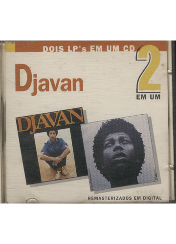 Sebo do Messias CD - Djavan - 2 em 1 - Djavan / Alumbramento