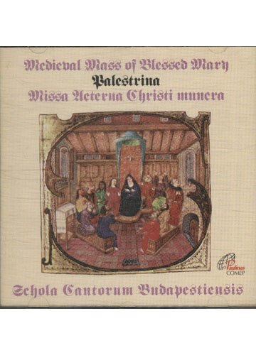 Sebo do Messias CD - Schola Cantorum Budapestiensis - Medieval Mass Of ...