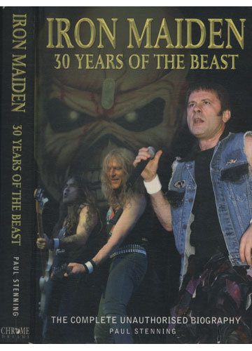 Sebo do Messias Livro - Iron Maiden - 30 Years Of The Beast