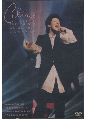 Sebo do Messias DVD - Celine Dion - The Colour of my Love Concert