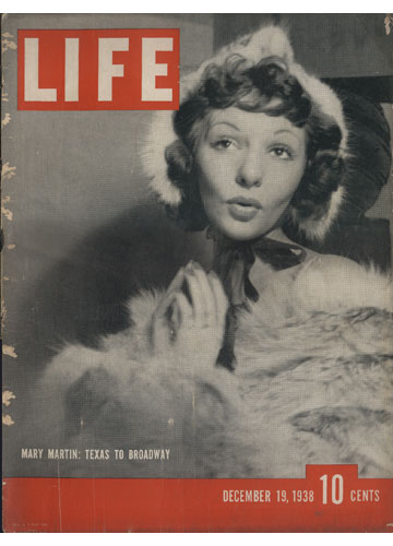 Sebo do Messias Revista - Life - Ano 1938 - December - Mary Martin ...