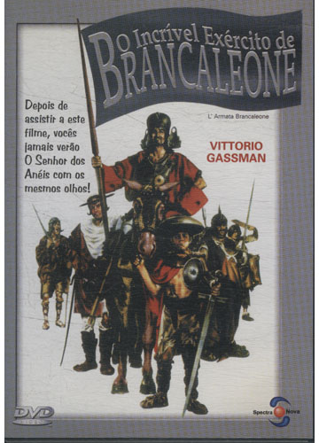 Sebo do Messias DVD - O Incrível Exército de Brancaleone