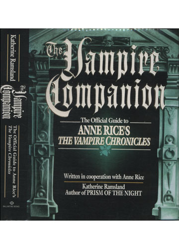 Sebo do Messias Livro - The Vampire Companion - The Official Guide to ...