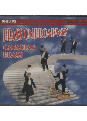 Sebo do Messias CD - Canadian Brass - Brass On Broadway *importado*