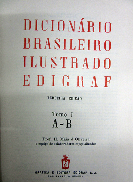 Sebo do Messias Livro - Dicionário Brasileiro Ilustrado Edigraf - 6 Volumes