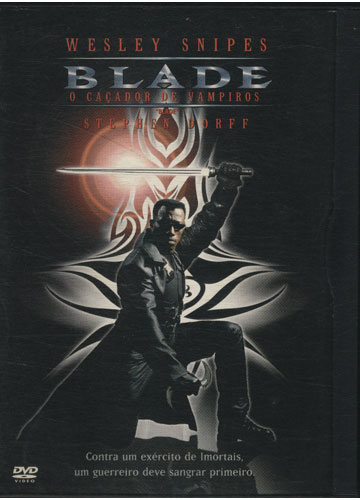 Sebo do Messias DVD - Blade - O Caçador de Vampiros *digipack*