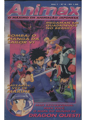 Sebo do Messias Revista - Animax - Ano 1 - N°.06