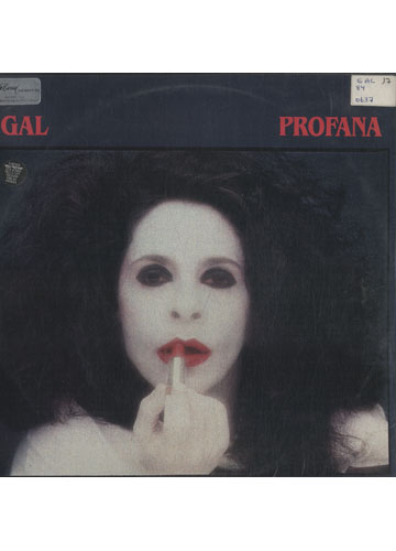 Sebo do Messias LP - Gal Costa - Profana *com encarte*
