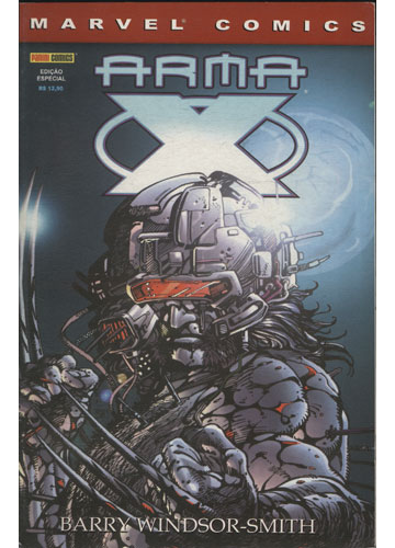Sebo do Messias Gibi - Marvel Comics - Wolverine: Arma X - Edição Especial