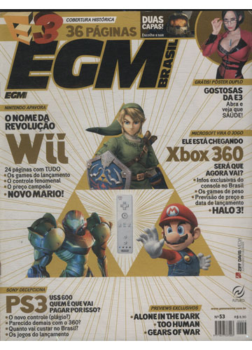 Sebo do Messias Revista - EGM - 2006 - N°.53 - Wii