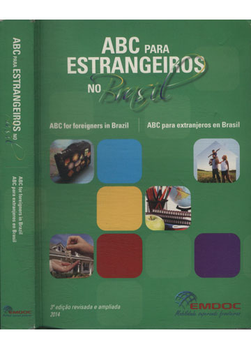 Sebo do Messias Livro - ABC Para Estrangeiros no Brasil - ABC for ...