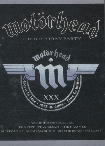 Sebo do Messias DVD - Motorhead - The Birthday Party