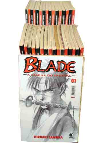 Sebo do Messias Gibi - Blade - A Lâmina do Imortal - 38 Volumes
