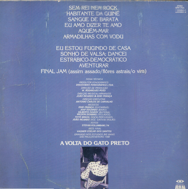 Sebo do Messias LP - Secos & Molhados