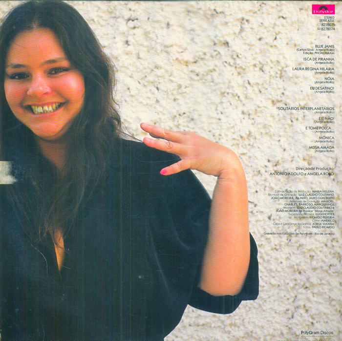 Sebo do Messias LP - Angela Ro Ro - Eu Desatino - Com Encarte