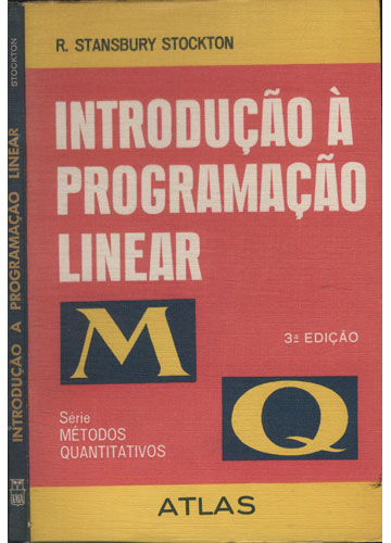 Sebo do Messias Livro - Introdução à Programação Linear