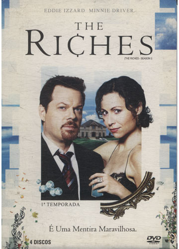 Sebo do Messias DVD - The Riches - 1ª Temporada *Box com 4 Discos*
