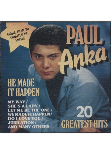 Sebo do Messias CD - Paul Anka - He Made It Happen *Importado*